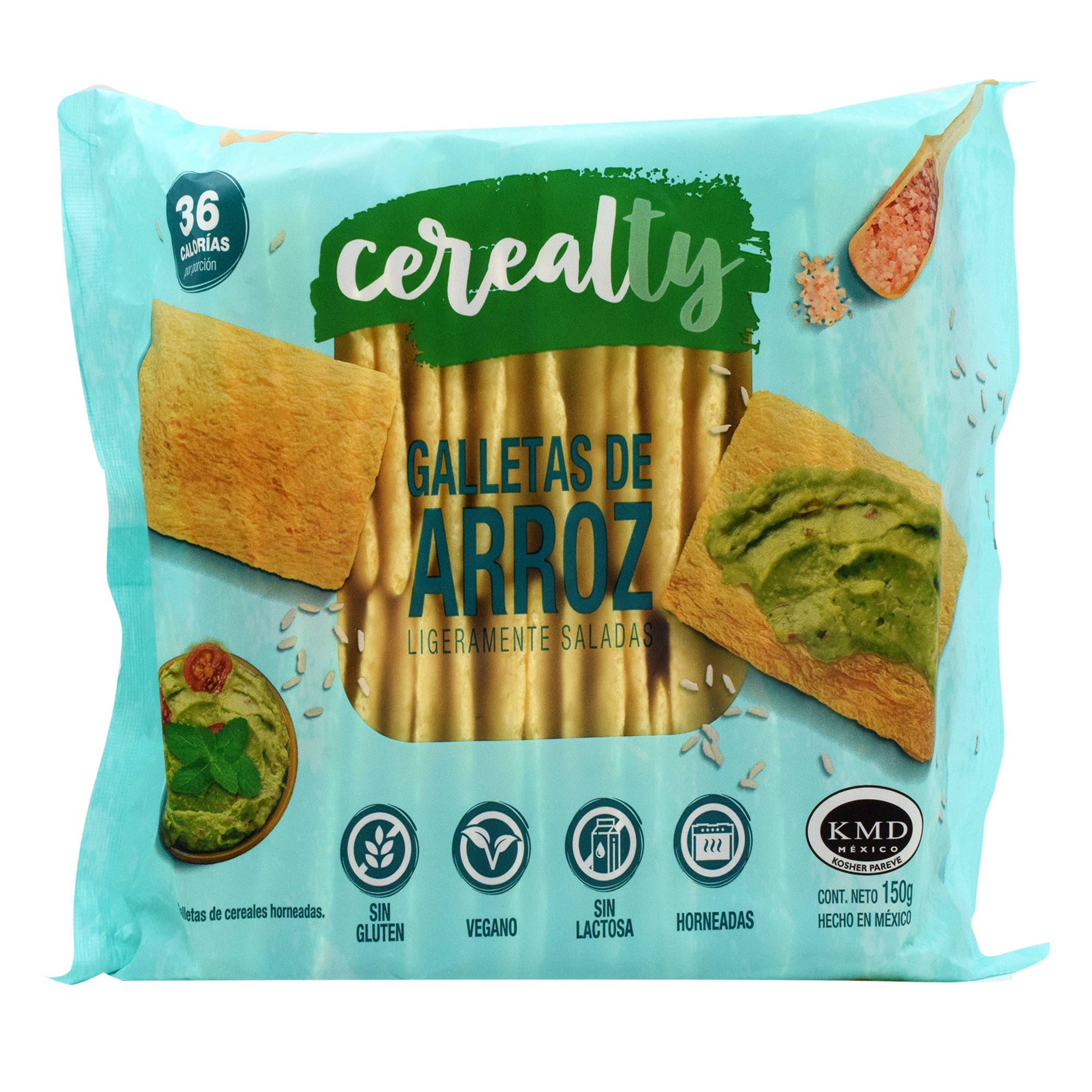 Galleta con sal de himalaya 150 g cerealty - Súper Naturista