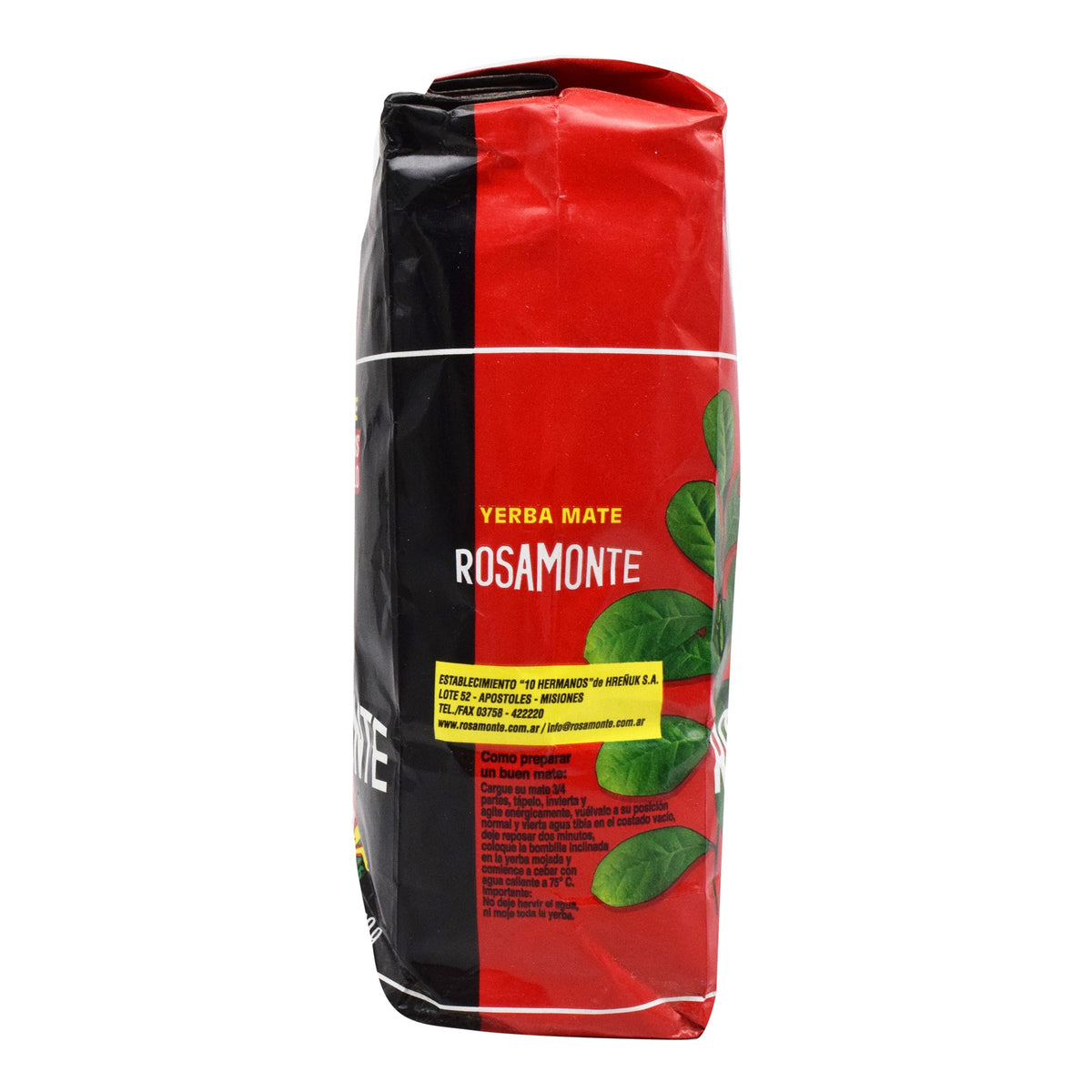 Yerba mate hoja 500 g terana rosamonte - Súper Naturista