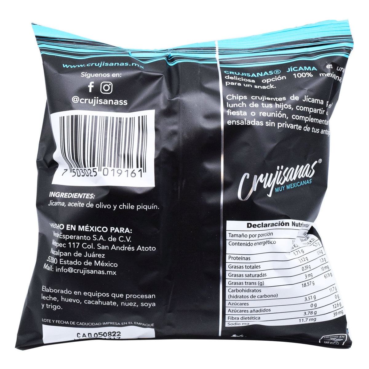 Jicama enchilada 40 g crujisanas - Súper Naturista