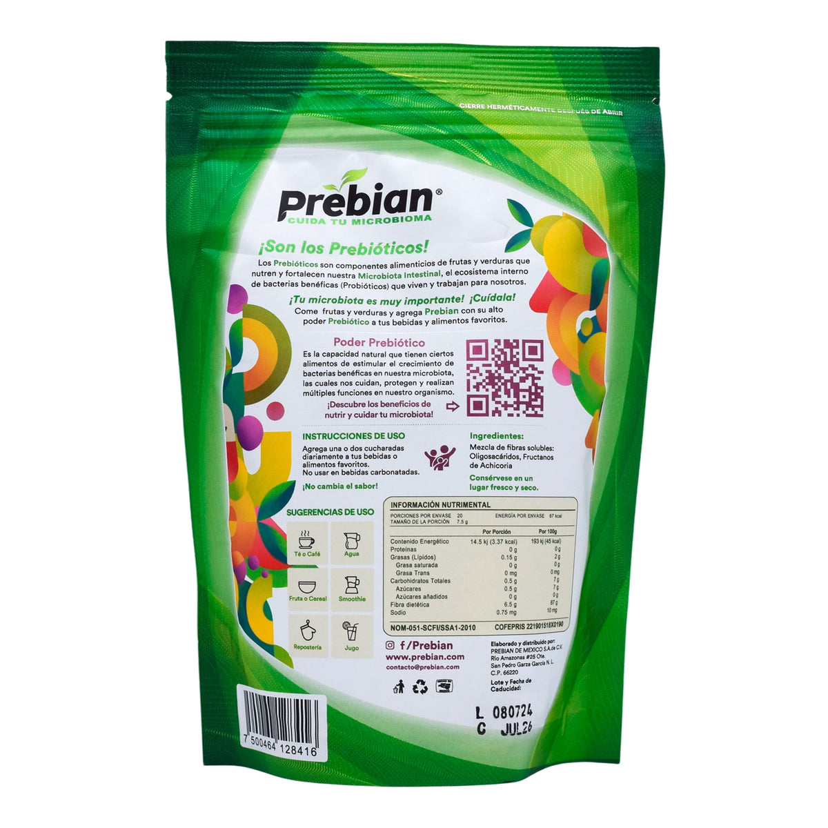 Prebioticos 150 G