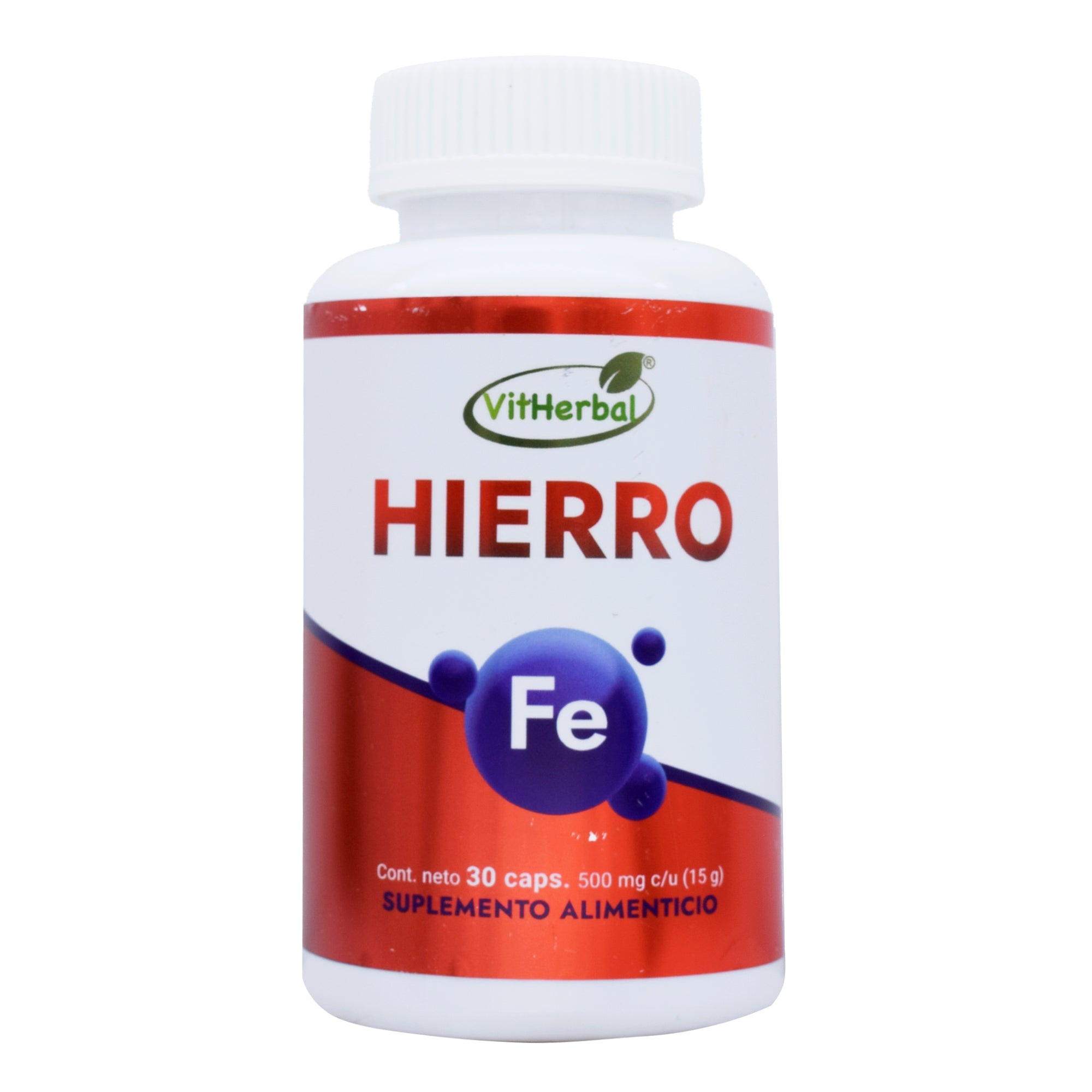Hierro 30 cap vit herbal - Súper Naturista