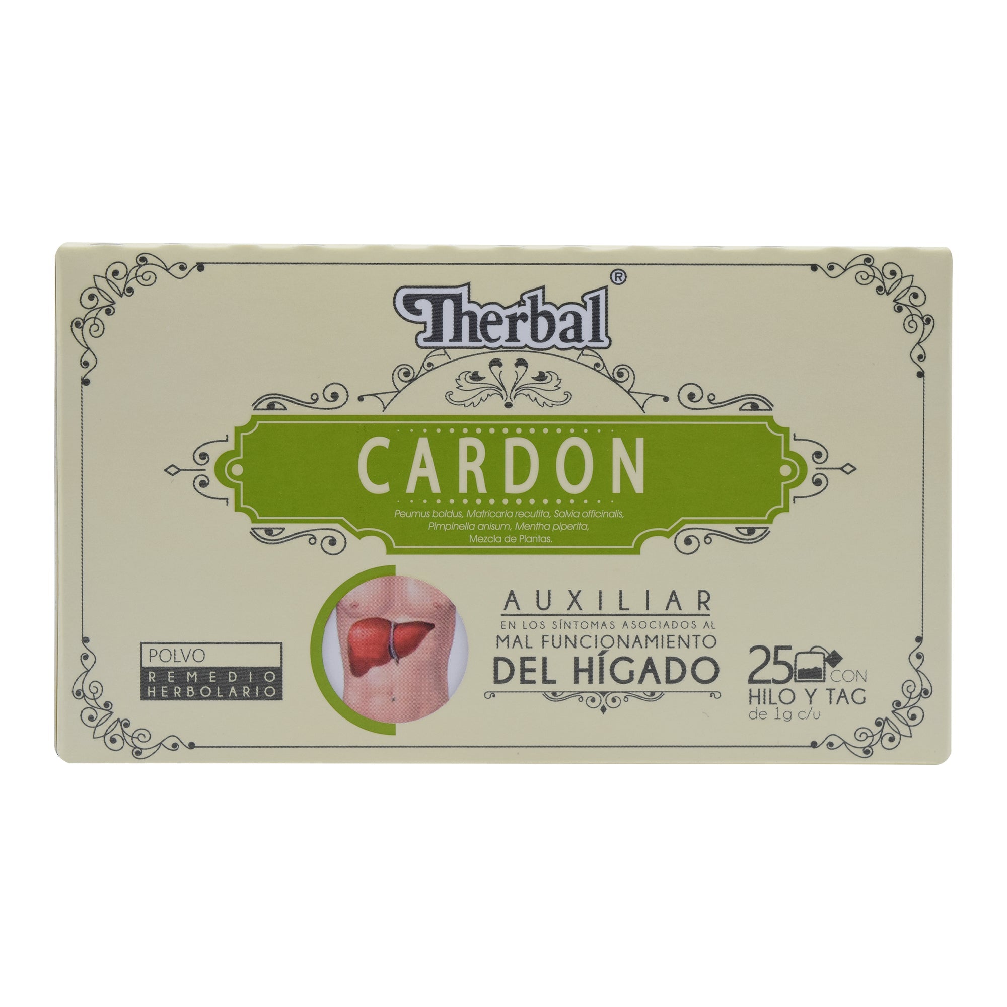 Te cardon 25 sob therbal - Súper Naturista