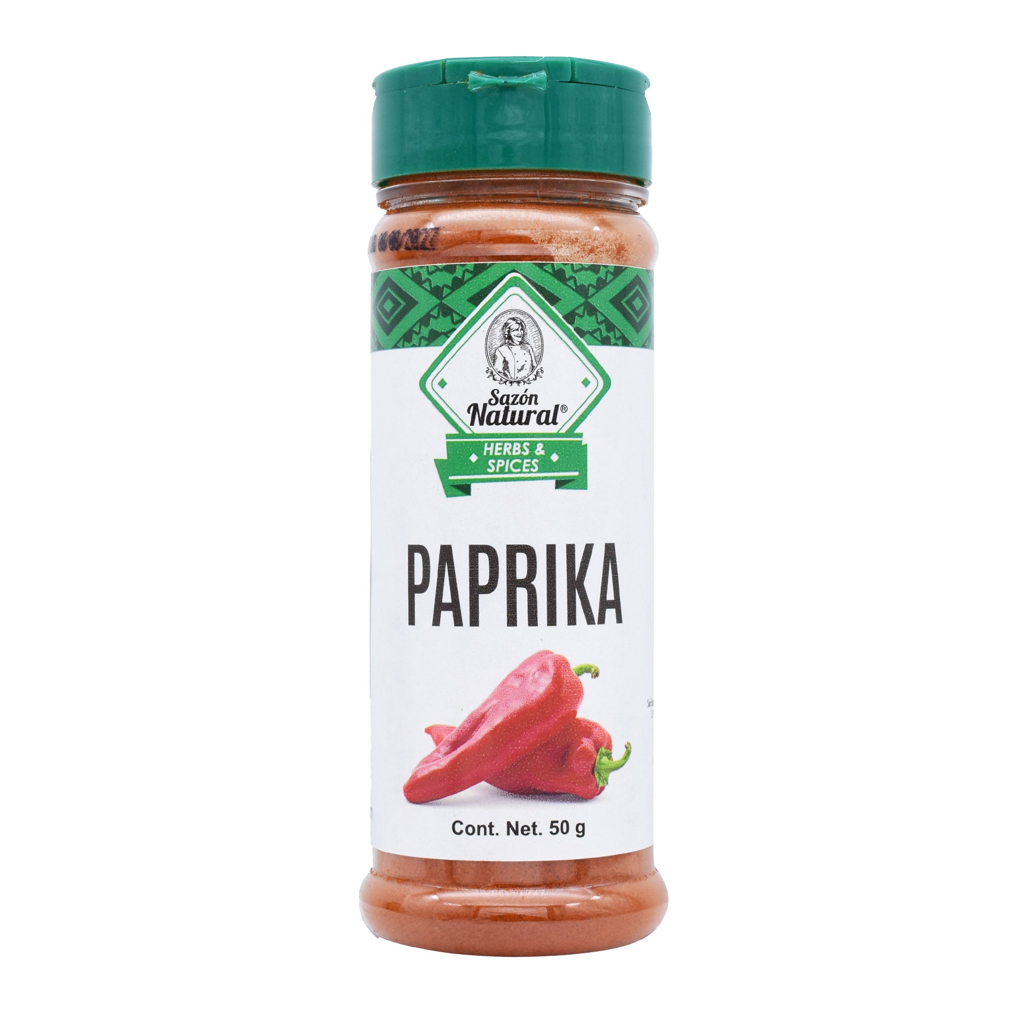 Paprika 50 g sazon natural - Súper Naturista