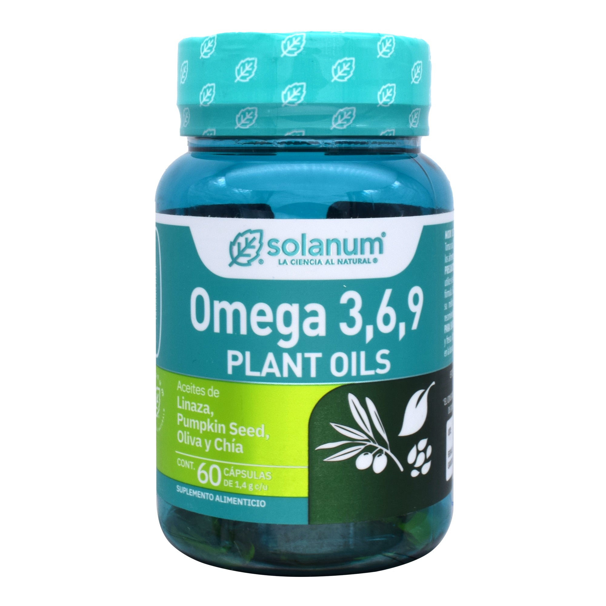 Omega 3 6 9 60 cap solanum - Súper Naturista