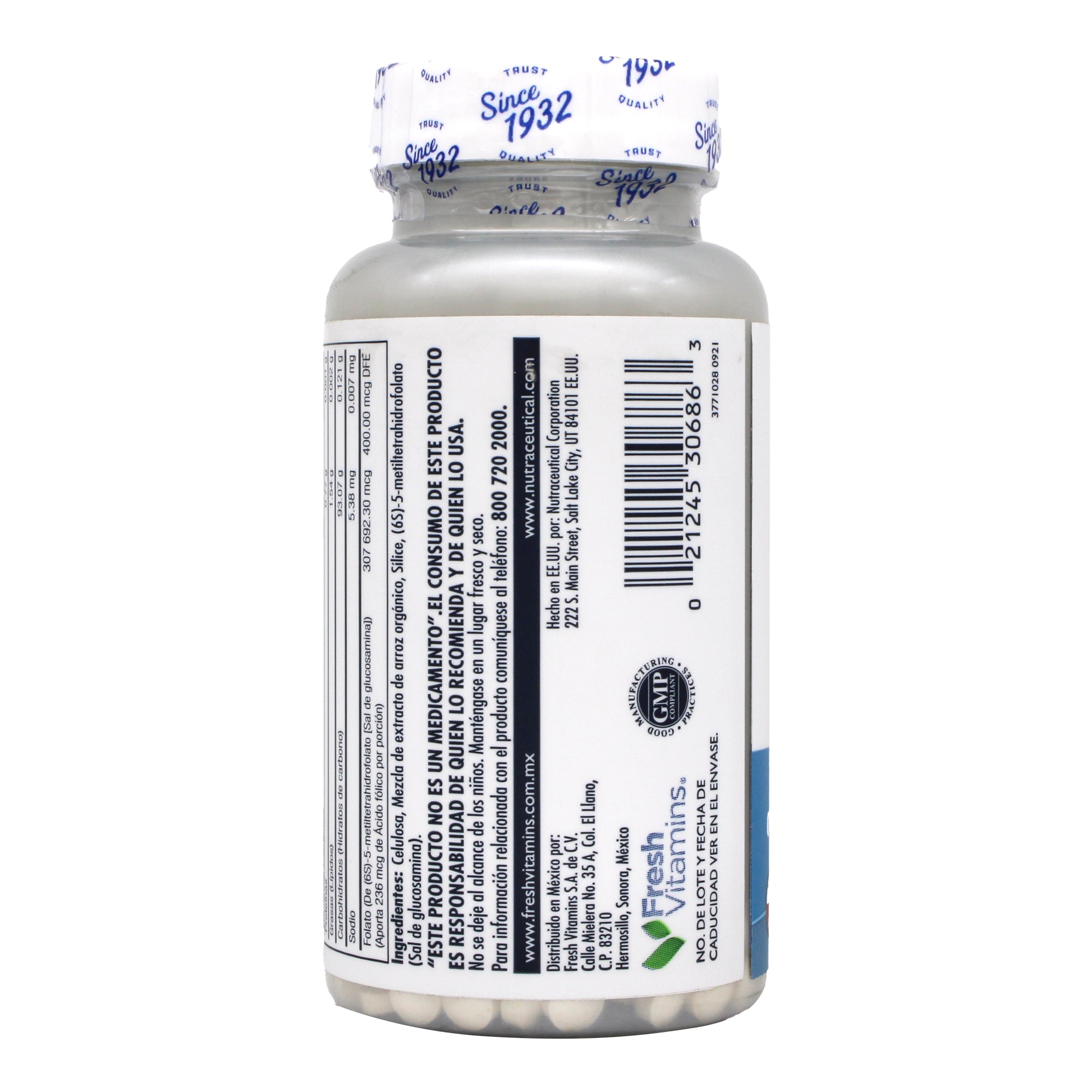 Methyl Folate 90 Tab KAL | Súper Naturista
