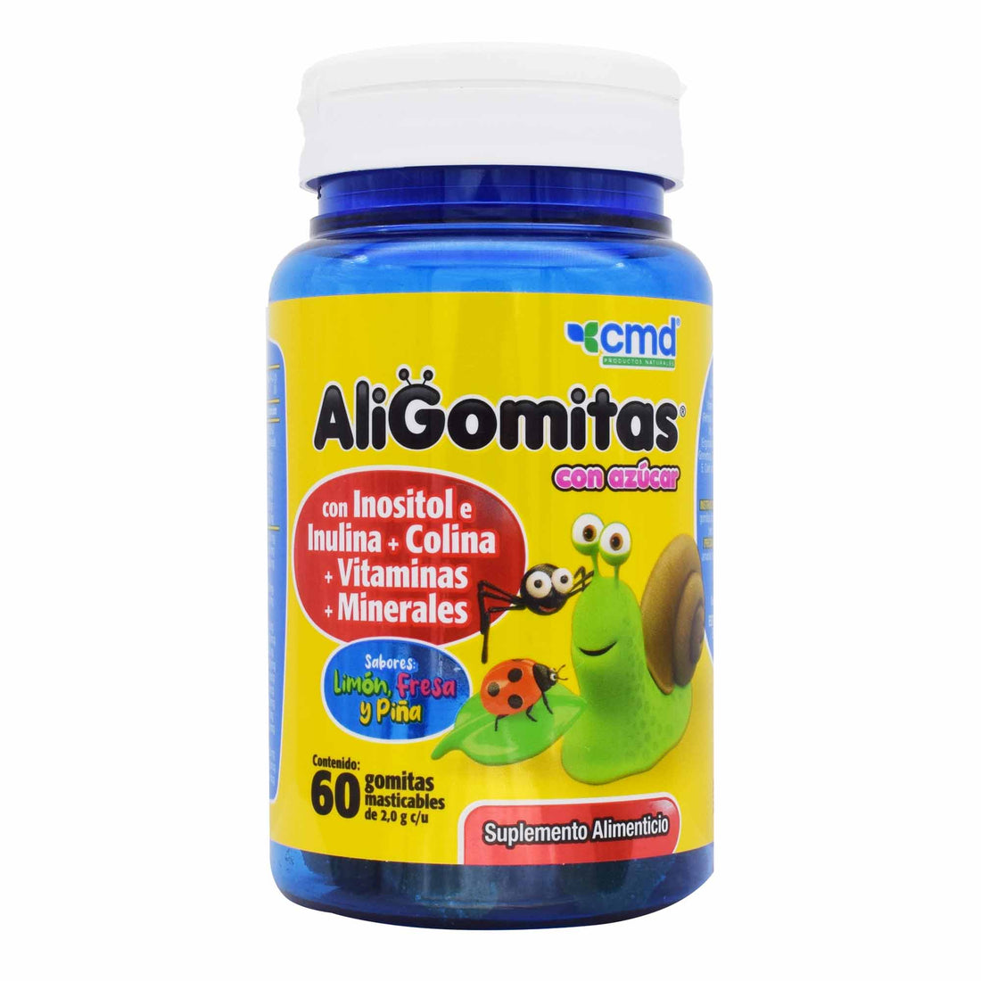 Ali Gomitas Con Azucar 60 Gomitas CMD | Súper Naturista