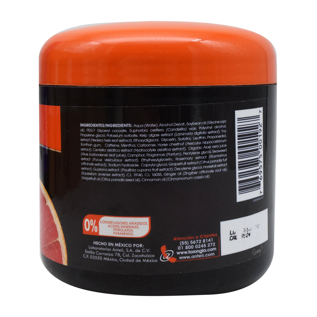Gel corporal reafirmante xtreme 380 g torongia - Súper Naturista
