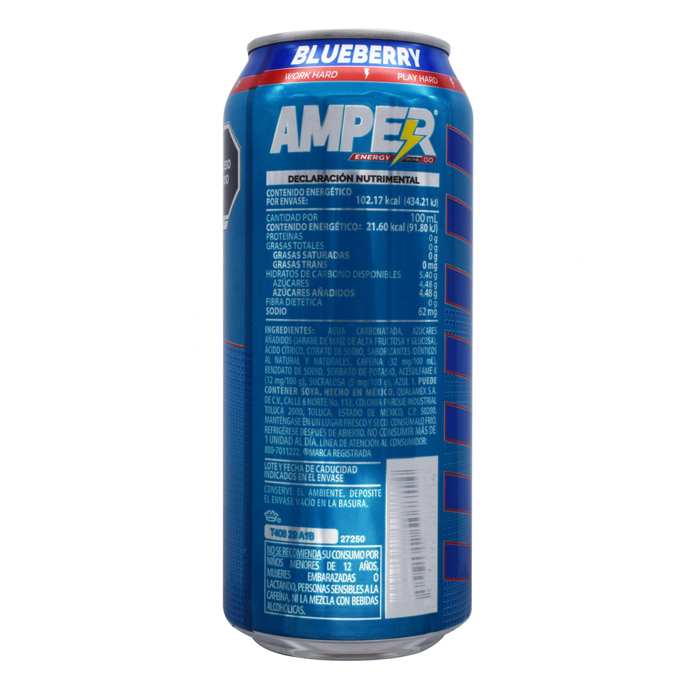 Amper blueberry 473 ml amper - Súper Naturista