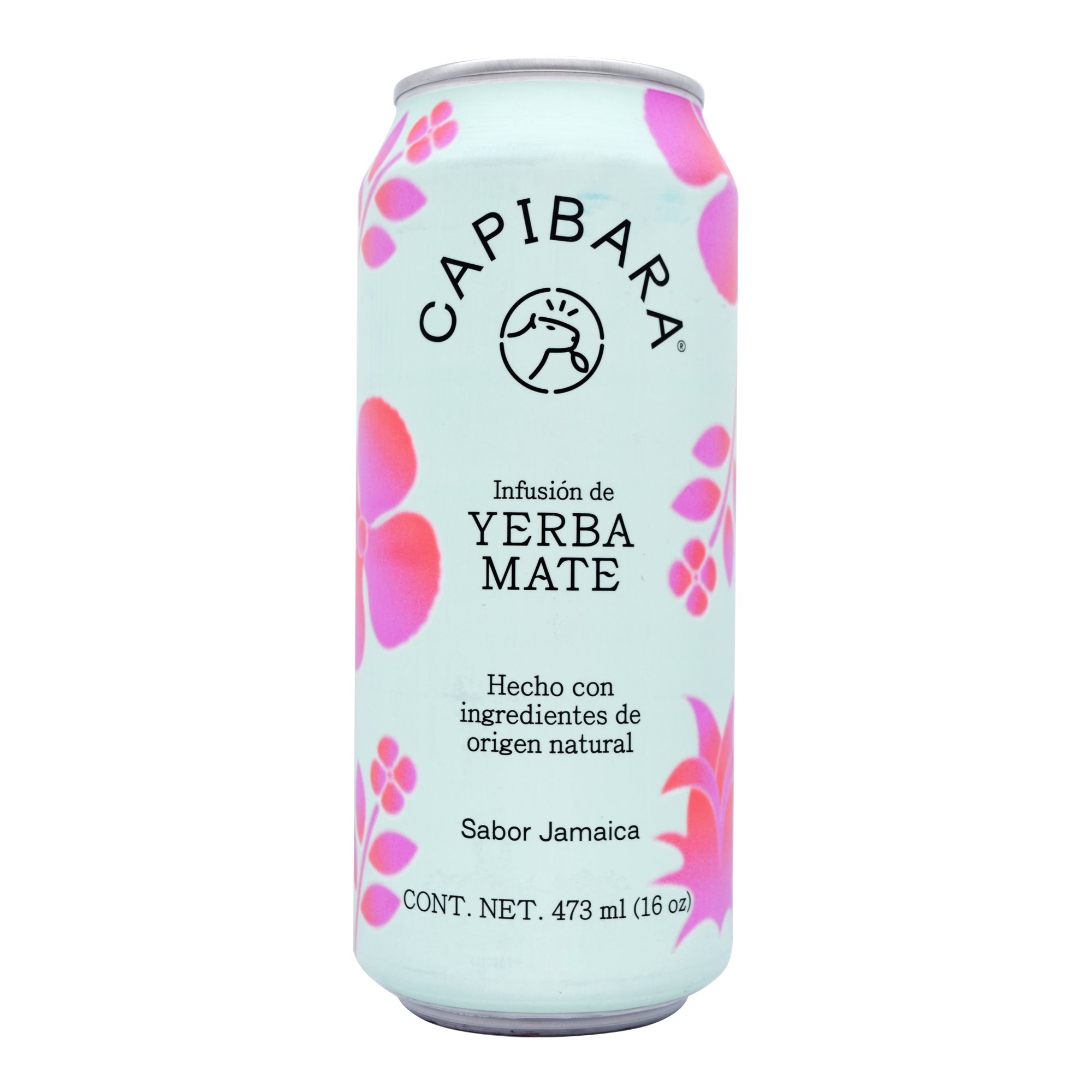 Bebida de yerba mate sab jamaica 473 ml capibara - Súper Naturista