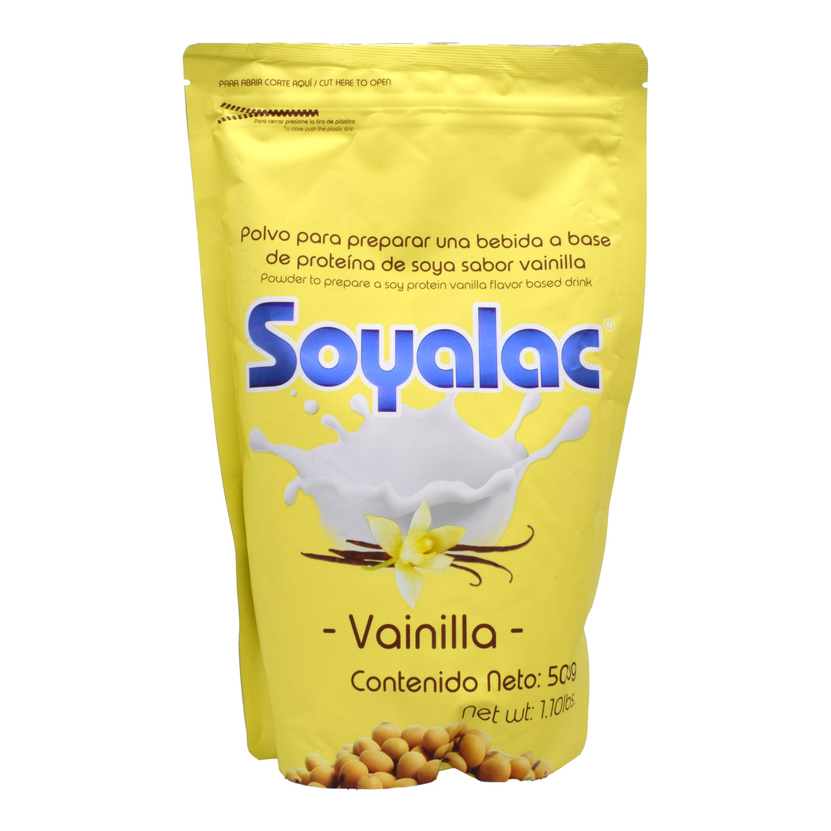 Bebida de soya vainilla 500 g soyalac rapifruit - Síºper Naturista