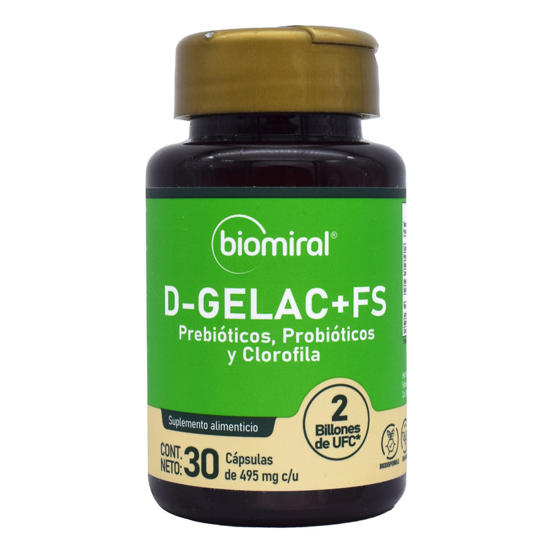 D-Gelac-Fs 30 Cap Biomiral - Súper Naturista