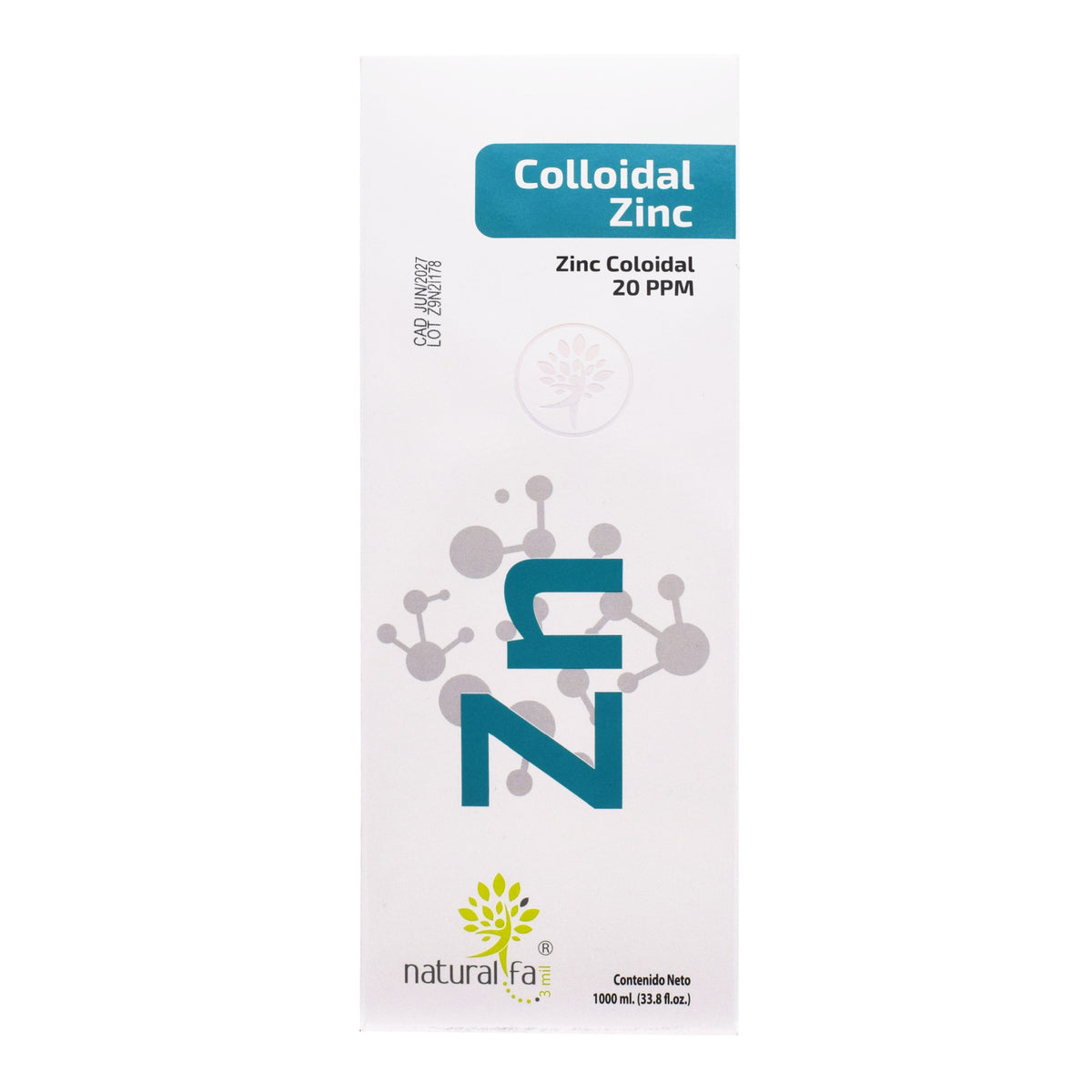 Zinc Coloidal 1 L