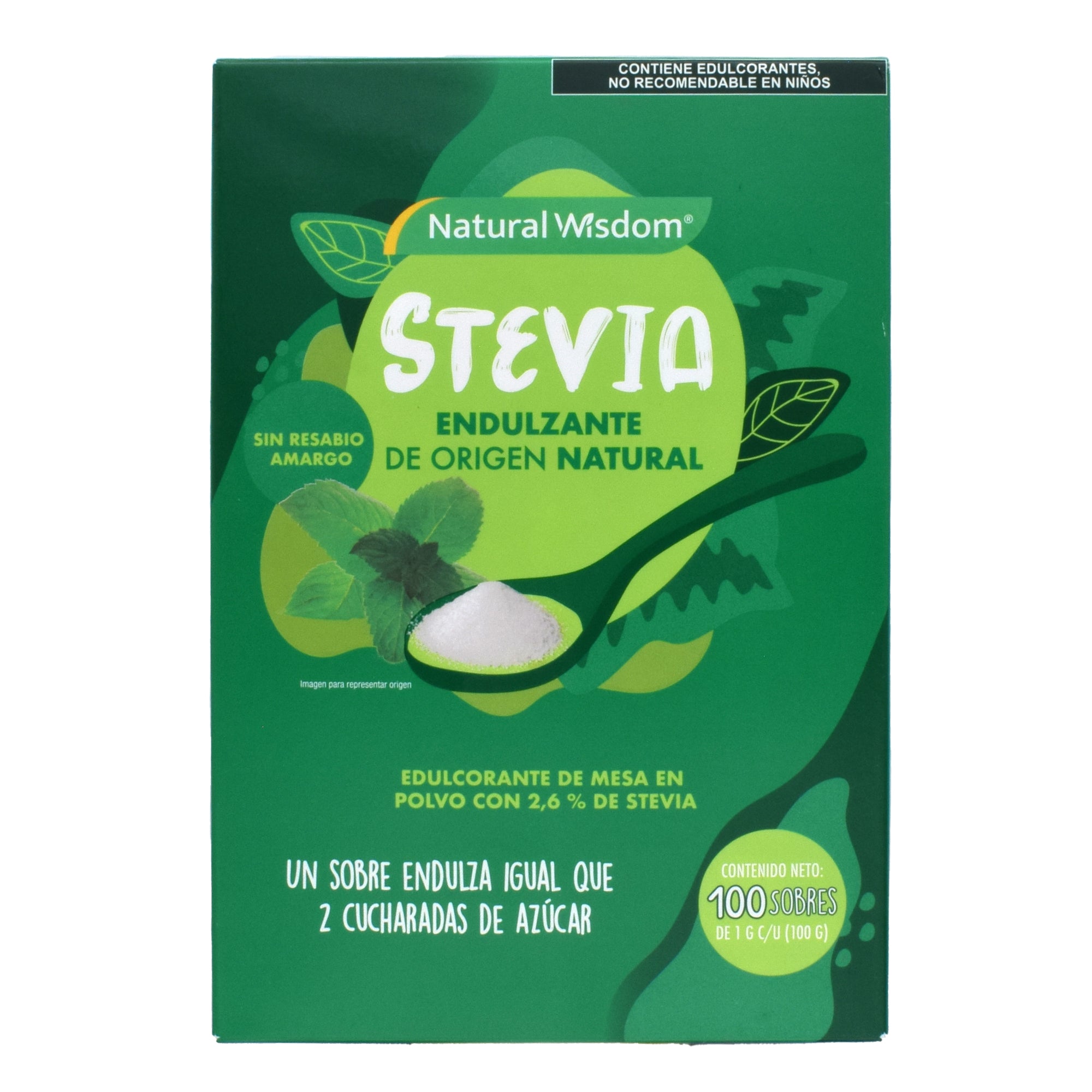 Endulzante Stevia 100 Sob