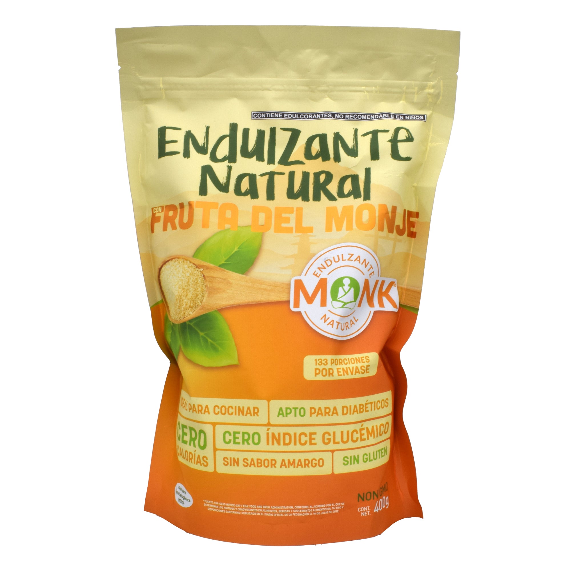 Endulzante fruta del monje 400 g monk - Síºper Naturista