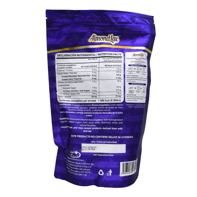 Bebida de almendra 500 g soyalac - Súper Naturista