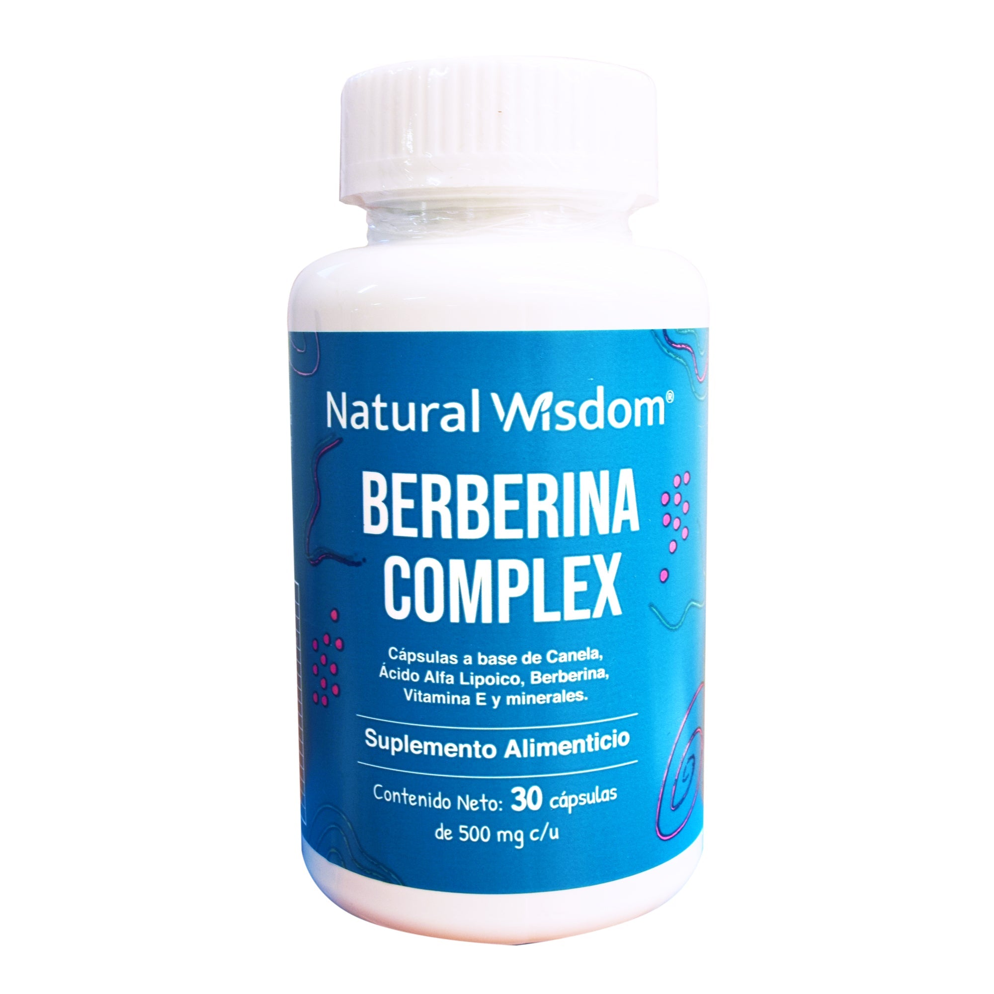 Berberina complex 30 cap natural wisdom - Súper Naturista