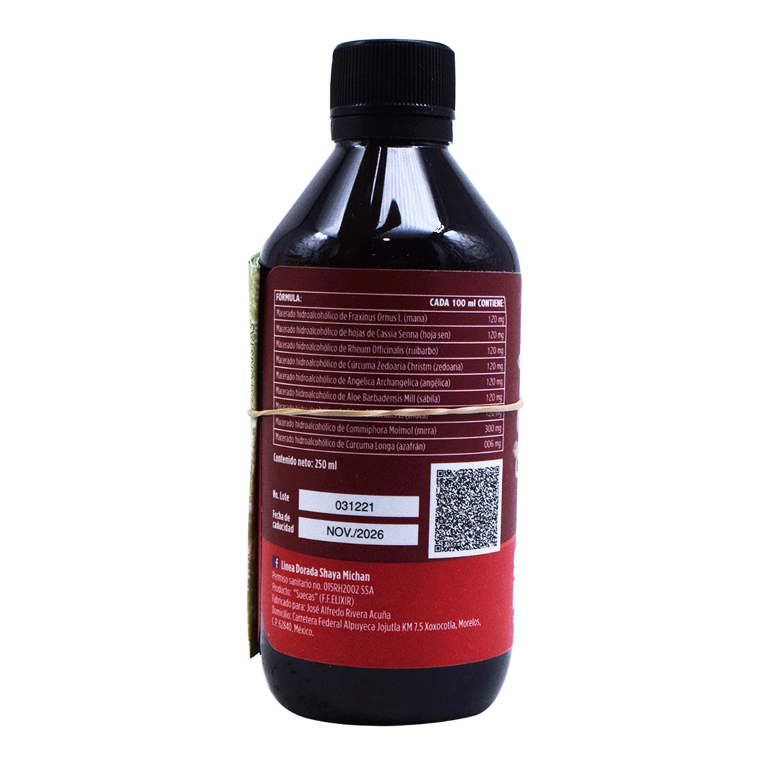 Hierbas suecas elixir 250 ml shaya michan - Súper Naturista