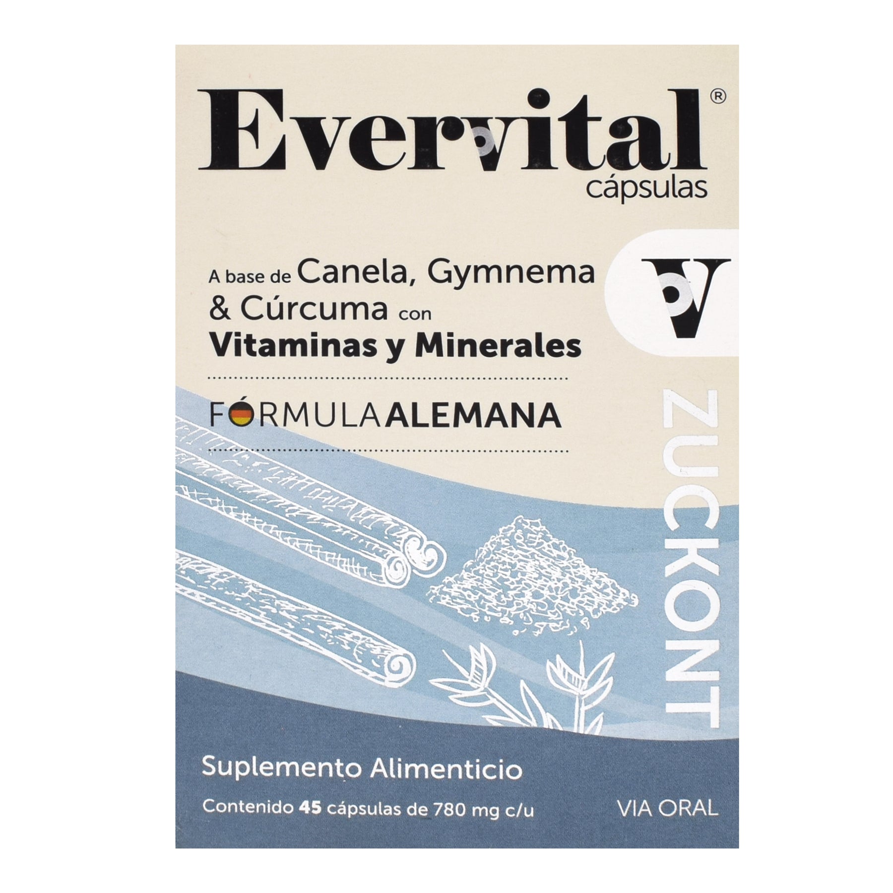 Evervital Zuckont 45 Cap