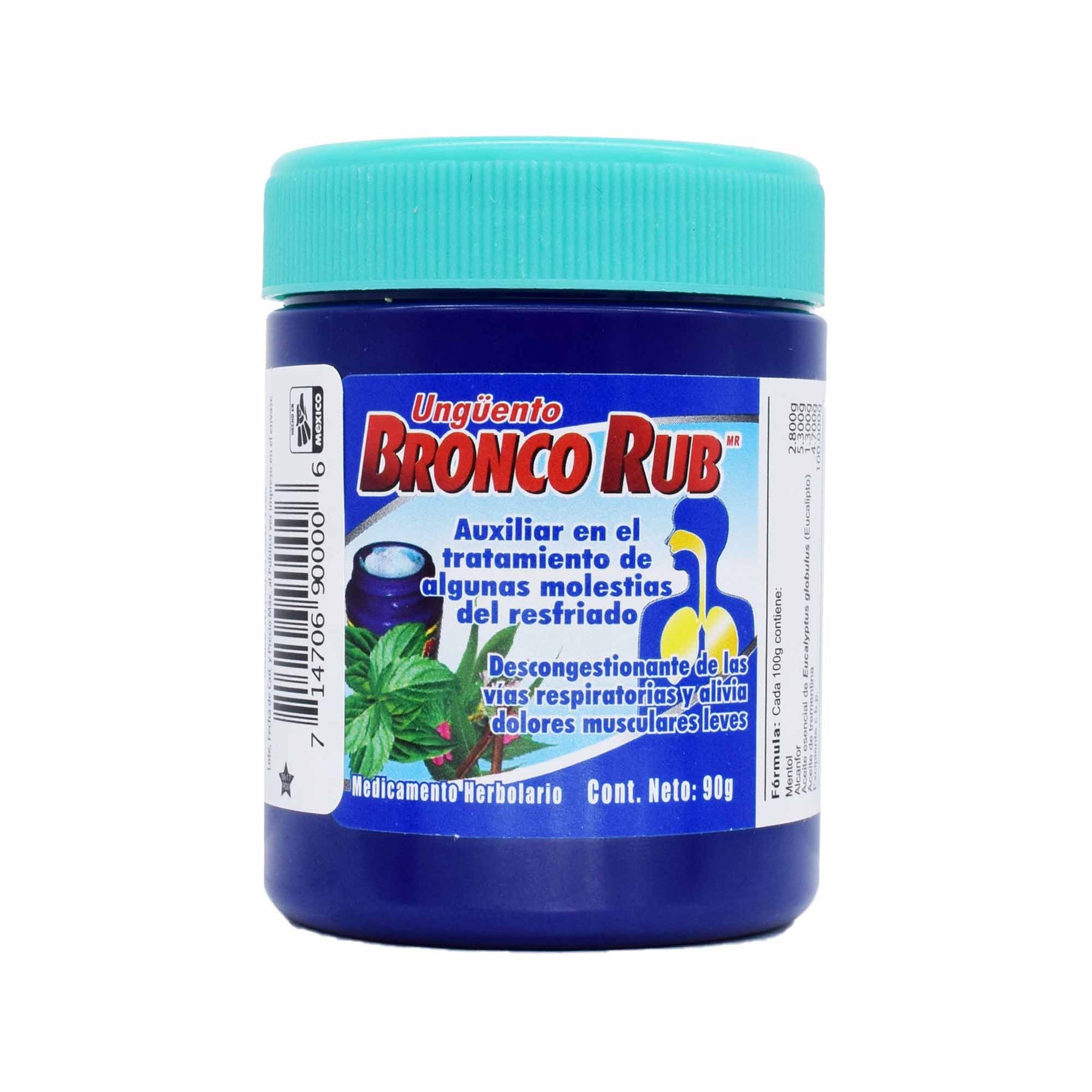 Broncorub unguento 90 g broncolin - Súper Naturista