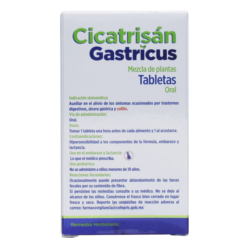Cicatrisan 28 tabletas cicatrisan gastricus - Súper Naturista