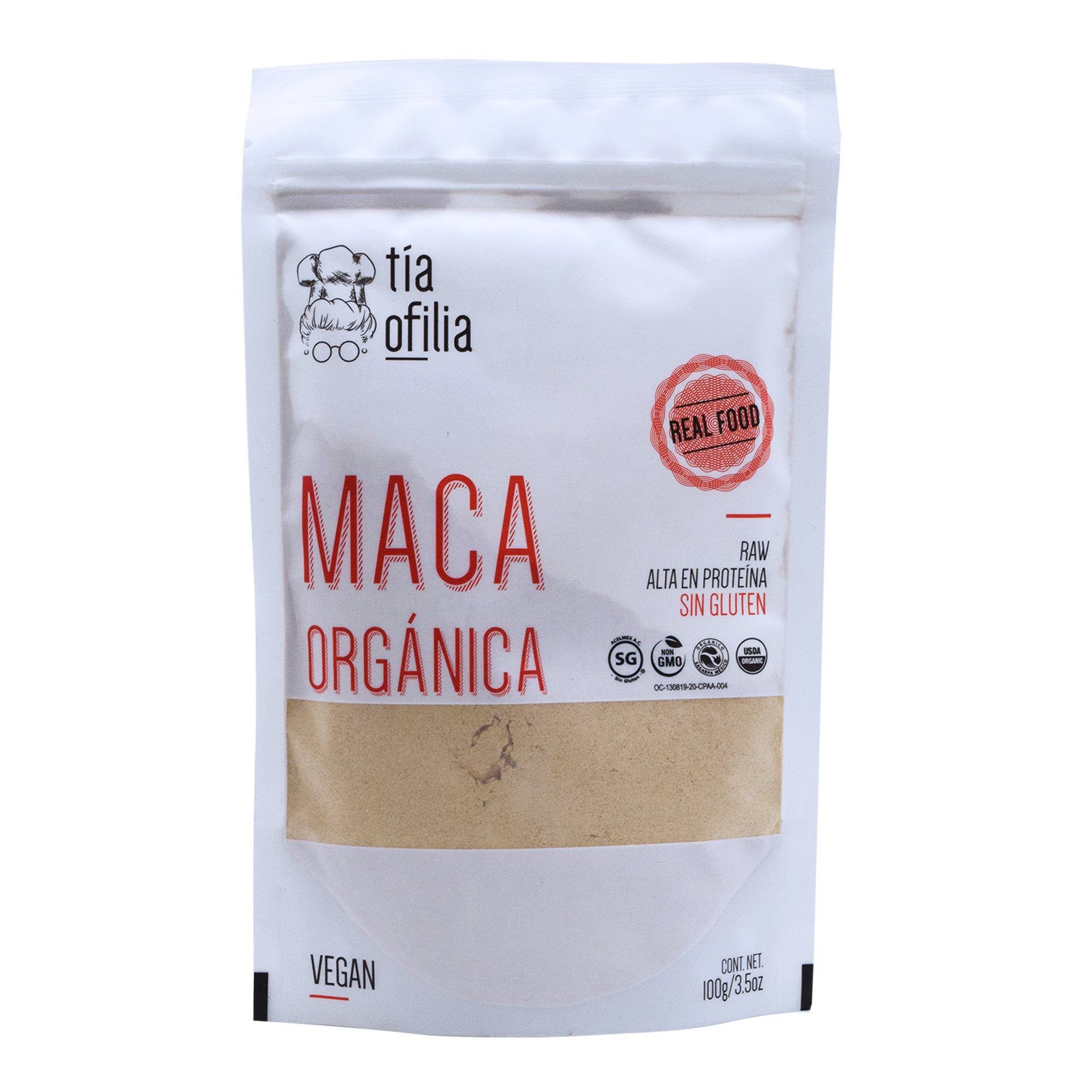 Maca organica 100 g tia ofilia - Súper Naturista
